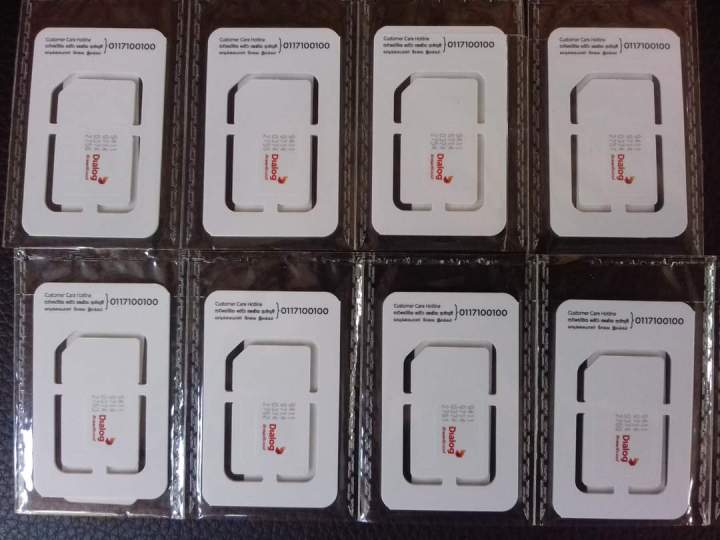 Dialog Home Broadband 4G Router SIM Card Only Prepaid or Postpaid ...