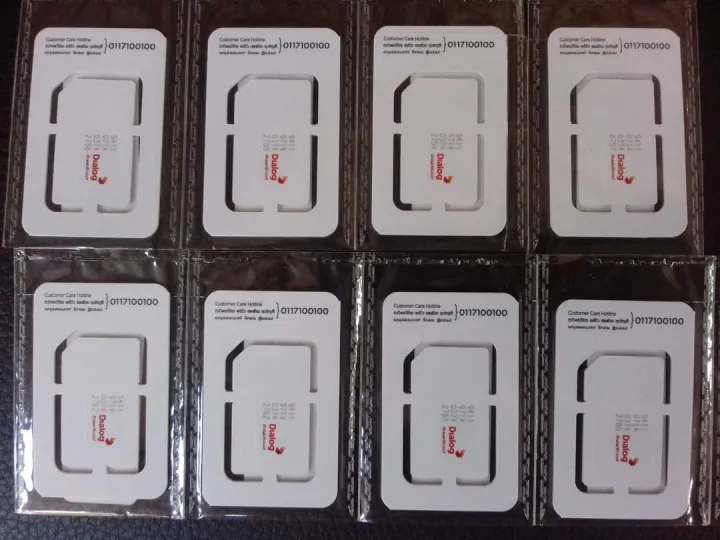 Dialog Home Broadband 4G Router SIM Card Only Prepaid or Postpaid ...