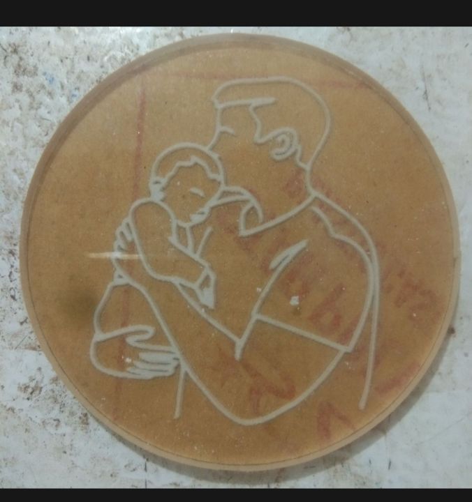 hbd father day fondant embosser design 1 hai | Daraz.pk