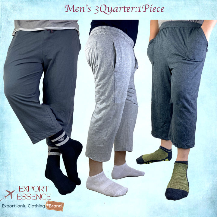 Premium Quality Cotton Trendy Short - Three Quarter Pant Soft and ...