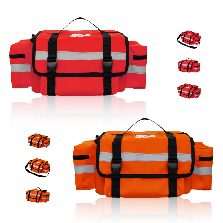 First Aid Kit Empty Emergency Backpack First Responder Trauma Bag ...