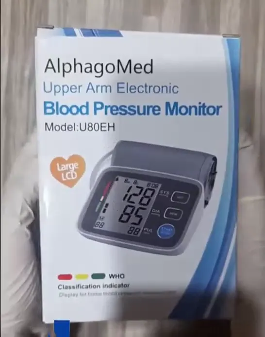 FDA APPROVED MG BLOOD PRESSURE MONITOR - U80EH With 1 YEAR WARRANTY ...
