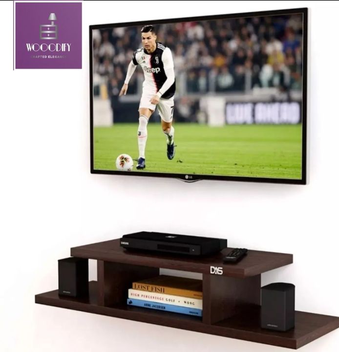 TV console/ TV entertainment unit/ wall set/ top box unit shelf stand ...
