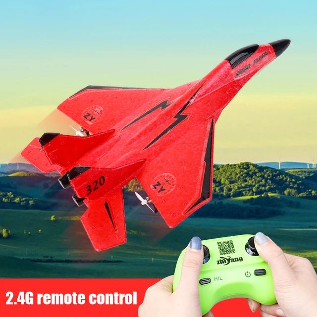 ZY320 Remote control aircraft model toy glider, foam fail resistant ...