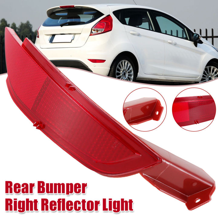 Rear Bumper Right Reflector Light Cover Compatible with Ford Fiesta ...