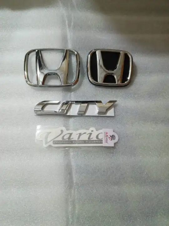 Honda City Vario monograms with Logo Set Of 4pc For 2002/2008 models ...