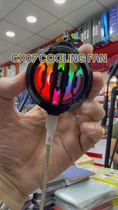 MEMO CX07 Magnetic Cooler Fan 15W Instant Heatdissipation Phone Cooler ...