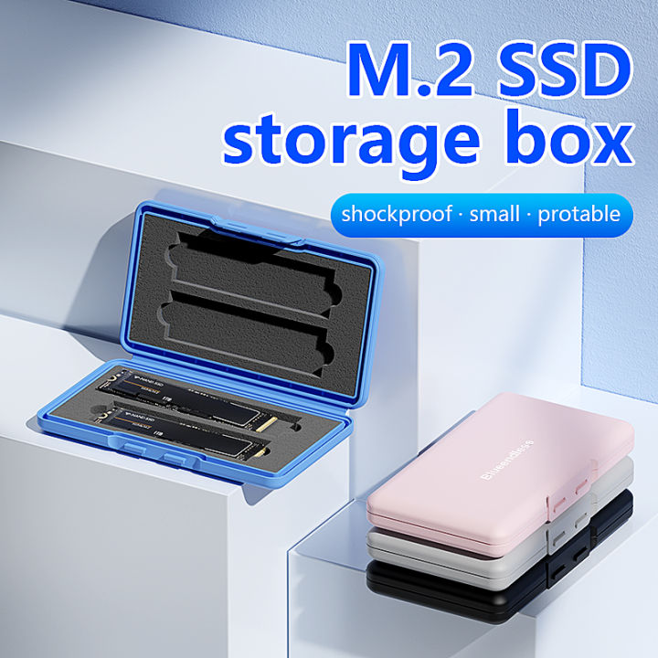 Blueendless SSD Bag SSD portable Carrying Case for M.2 SATA NVme PCie ...