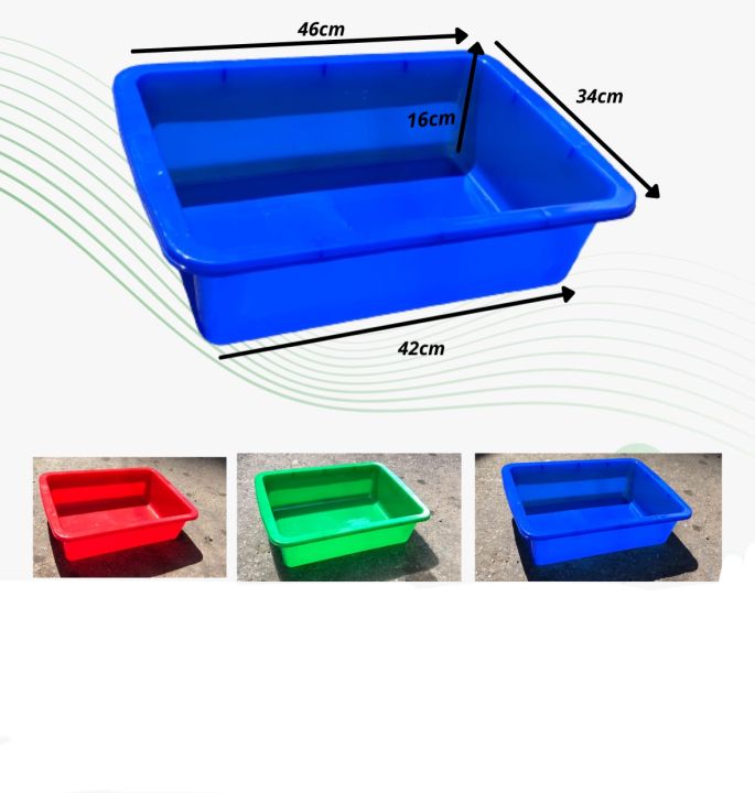 Cat Litter Basic Tray For Cats Deep Tough Plastic | Daraz.lk