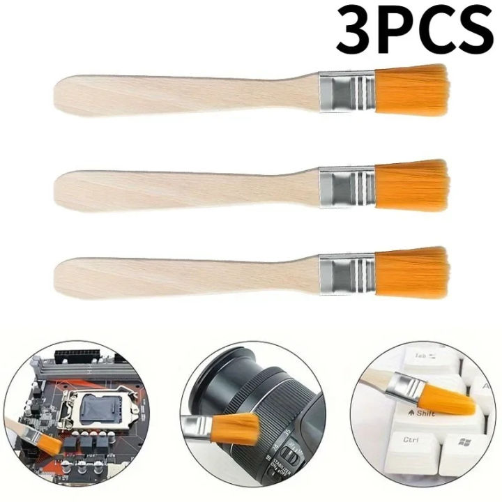 3pcs Anti-Static Dusting Brushes for PC Laptops Cameras Multi-Function ...