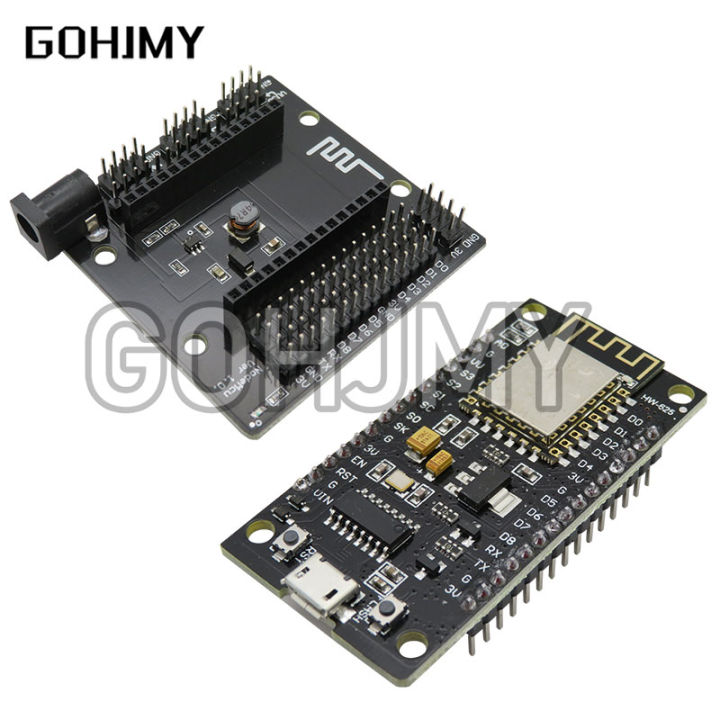 Node MCU Development Kit V3 CH340 NodeMCU + Motor Shield Wifi Esp8266 Esp-12e diy rc toy remote ...