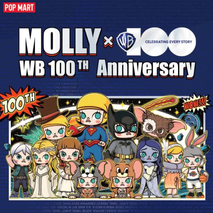 Molly Warner Bros 100 anniversary at random | Shop.com.mm