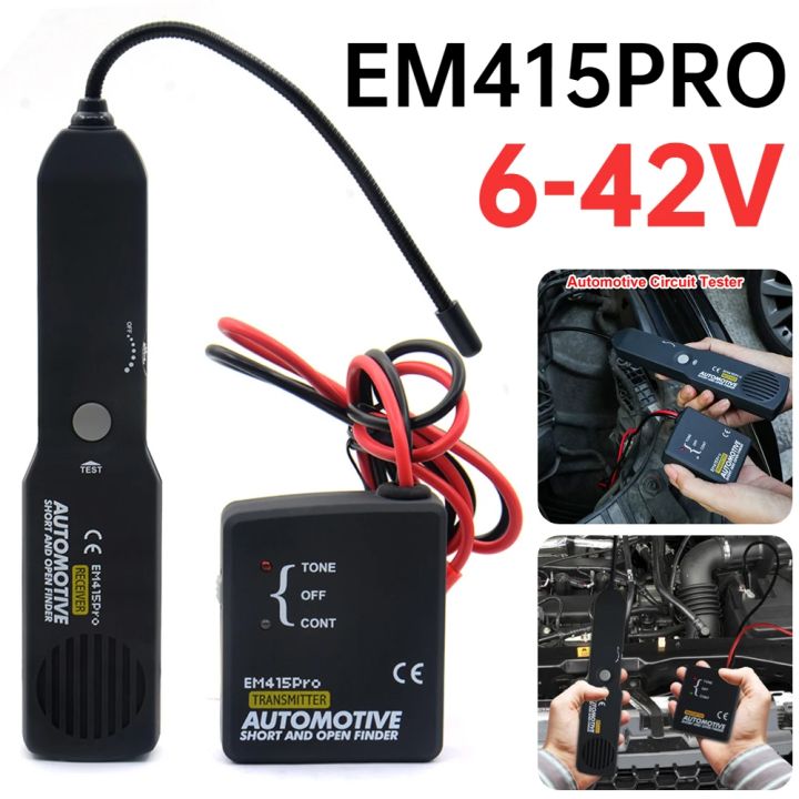 EM415PRO Automotive Wire Short Circuit Detector 6-42V Power Cable ...