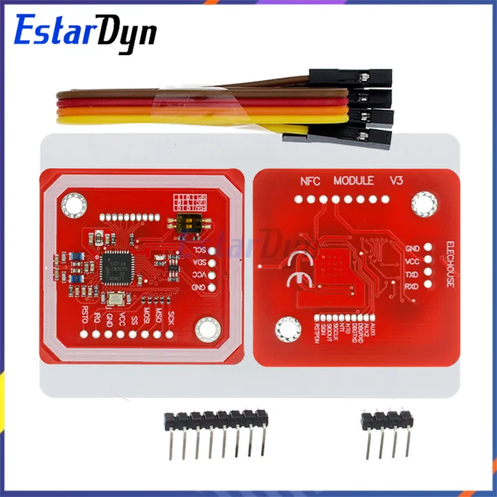 PN532 NFC RFID Module V3, Supports I2C SPI UART , Reader Writer for S50 ...