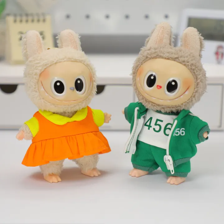 Fashion For Labubu V1 V2 V3 Doll Clothing Accessories Toys Korean Kpop ...
