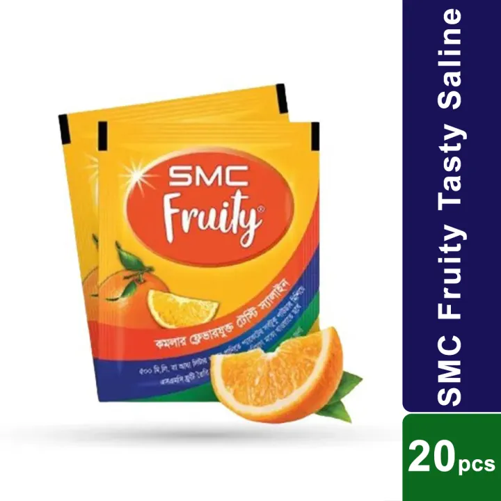 SM_C Orange Flavor Fruity Tasty Saline 20 Pcs 1 Box | Daraz.com.bd