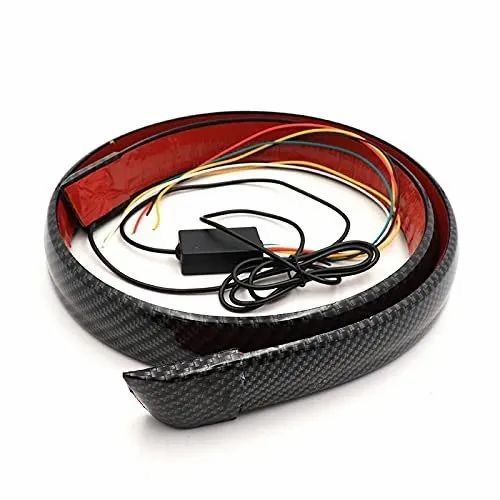 Universal LED Spoiler Rear Lip Kit for Car Trunk Brake Light Trunk Roof ...