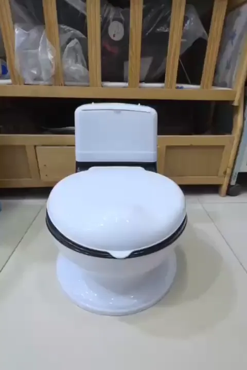 My First Potty Real Mini Toilet with Easy Clean WC Educational Loo ...