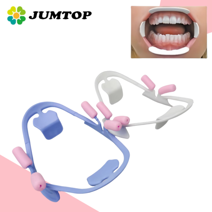 Dental 3D Cheek Retractor - O-Shape Lip Opener for Teeth Whitening ...