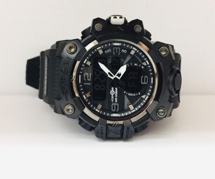 Exponi dual time man's sports watch | Daraz.lk
