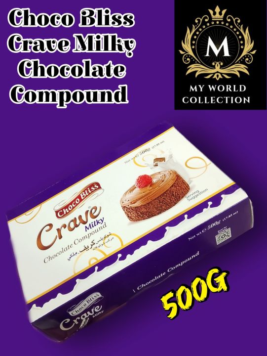 Milky Compound Chocolate/ Crave Milky Chocolate Compound | Daraz.pk