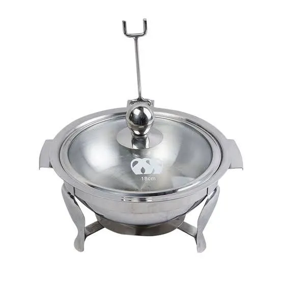 Stainless Steel Alansar Donga Buffet serving dish Food warmer with ...