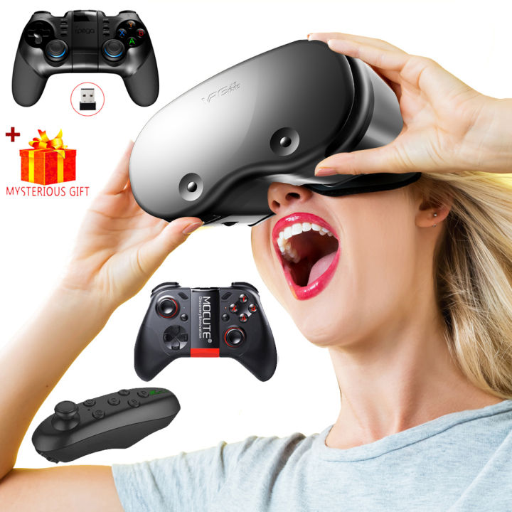 Virtual Reality 3D VR Glasses Smartphone Cell Mobile Goggles Helmet ...