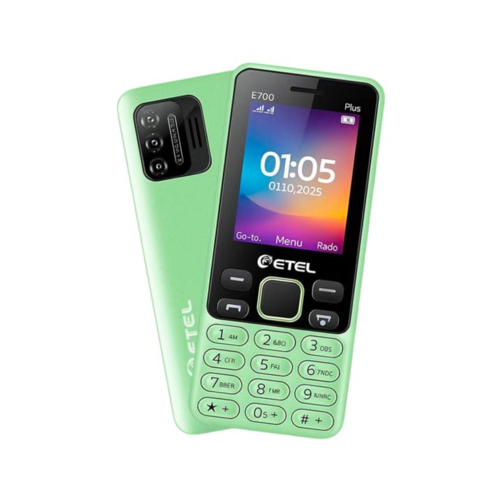 ETEL E700 Plus - 2.4 Inch Display - 3500mAH Battery with Type C ...