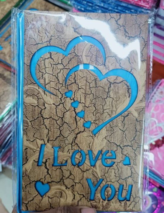 Wodden Cover Dairy With Password Lock (Note Book) for Gift Set for Your ...