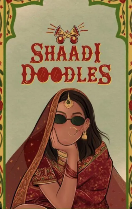 Shaadi Doodles A4 Poster Sticker Custom Bride Theme you can customize ...