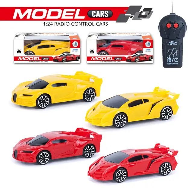 Luxury Car Design 2CH Plastic Rc Sport Car 1/24 Scale Classic VWireless ...