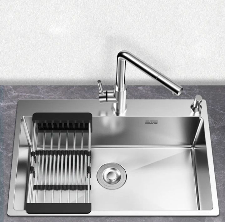 Luxury Hand Made Kitchen sink 650×550 304 ss | Daraz.lk
