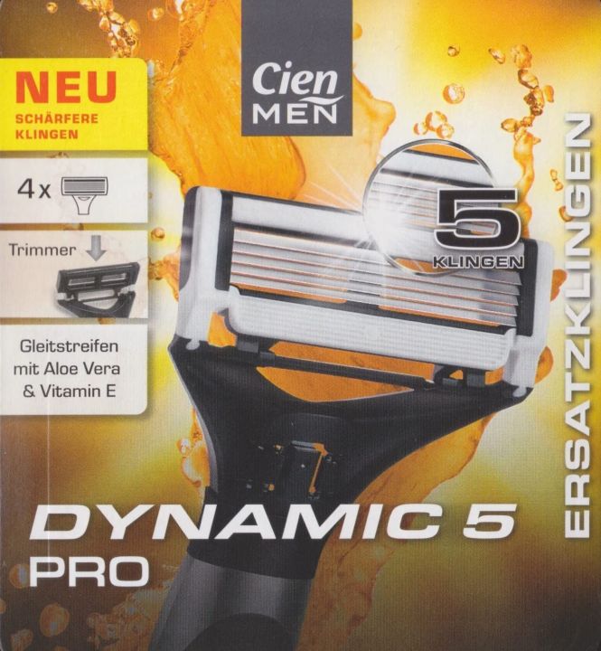Cien Dynamic 5 pro razors with extra blade | Daraz.com.bd