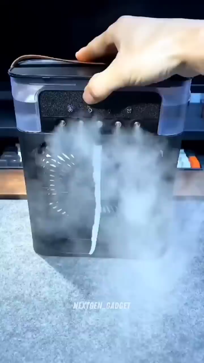 Mini Air Cooler Fan plus Humidifier - Air Conditioner With Water and ...