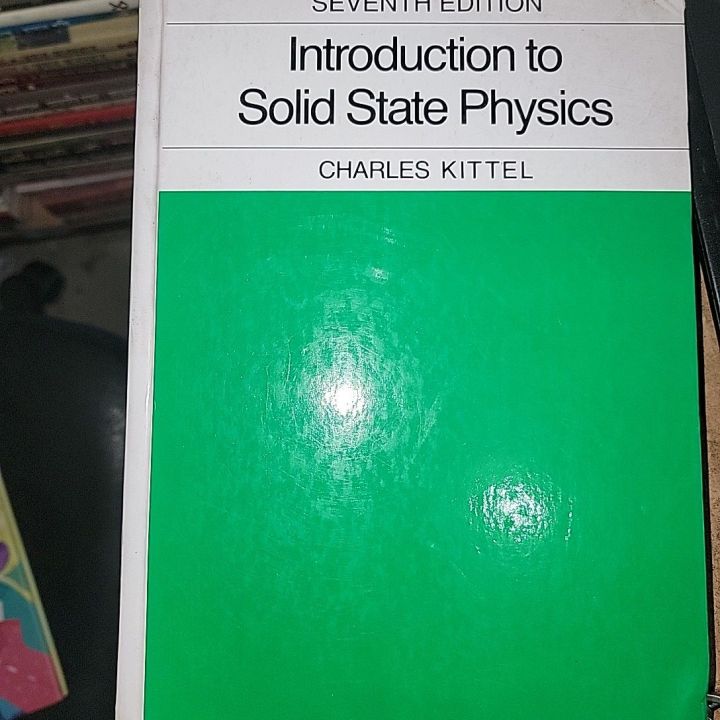 Introduction to Solid State Physics By Charles Kittel | Daraz.com.bd