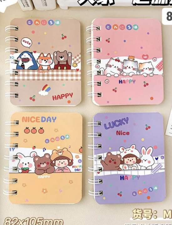 Mini notebooks A7 size 160 pgs(4 books) | Daraz.lk