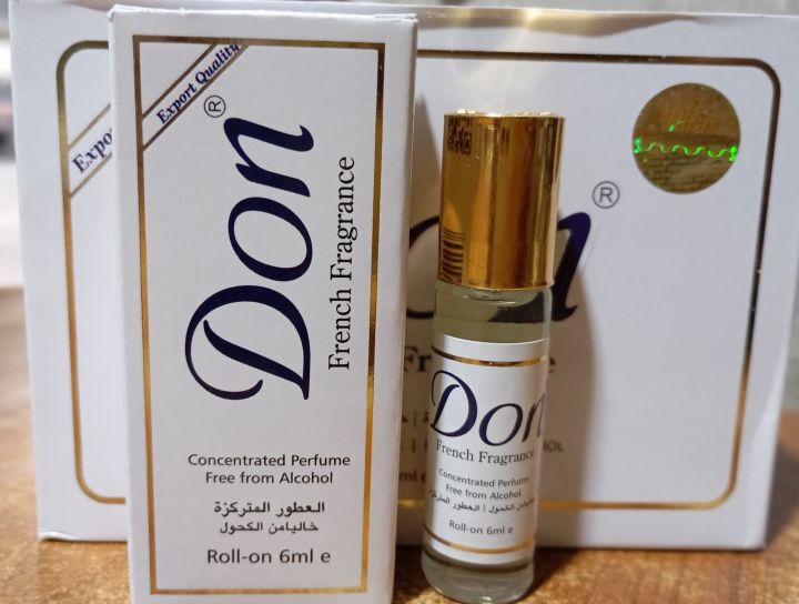Don French Fragrance Roll-On Perfume 6 Ml | Daraz.com.bd