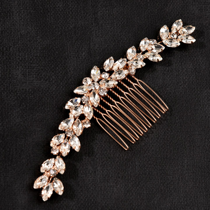 Classical Women's Hair Bun Coiffure Rattan Rhinestone Welding Shaped ...