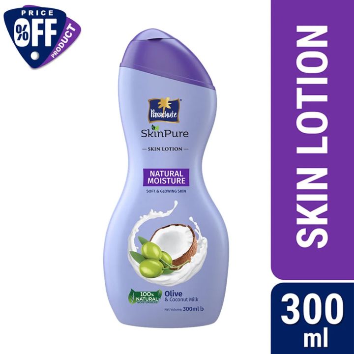 Parachute SkinPure Skin Lotion Natural Moisture 300ml | Daraz.com.bd