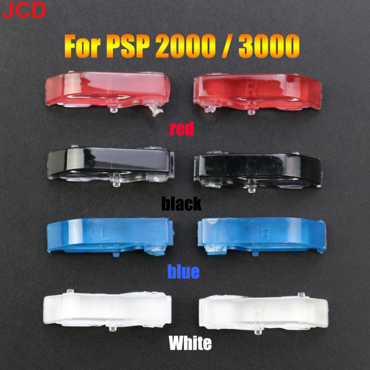 For PSP 2000 3000 Game Console Button LR Key Lift Trigger Button Clear ...