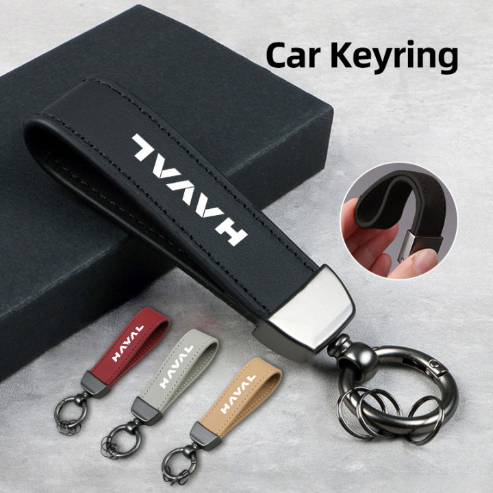 Car Logo Keychain Holder Key ring Accessories For Great Wall Haval F7 ...