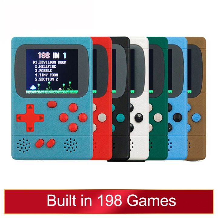 GAMINJA GC36 Built in 198 Games Portable Mini Video Game Console 2.0 ...