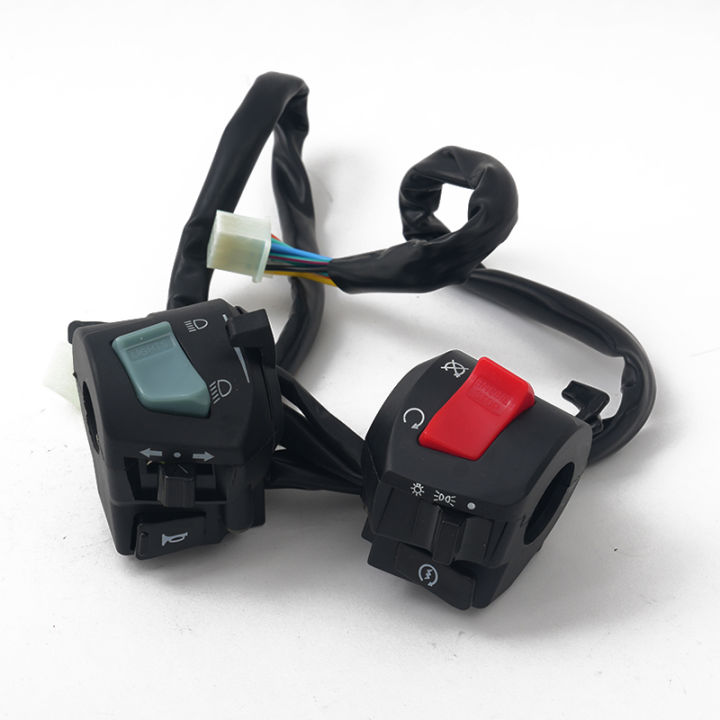 22mm Motorcycle Handle Bar Left Right Switches Horn Turn Signal ...