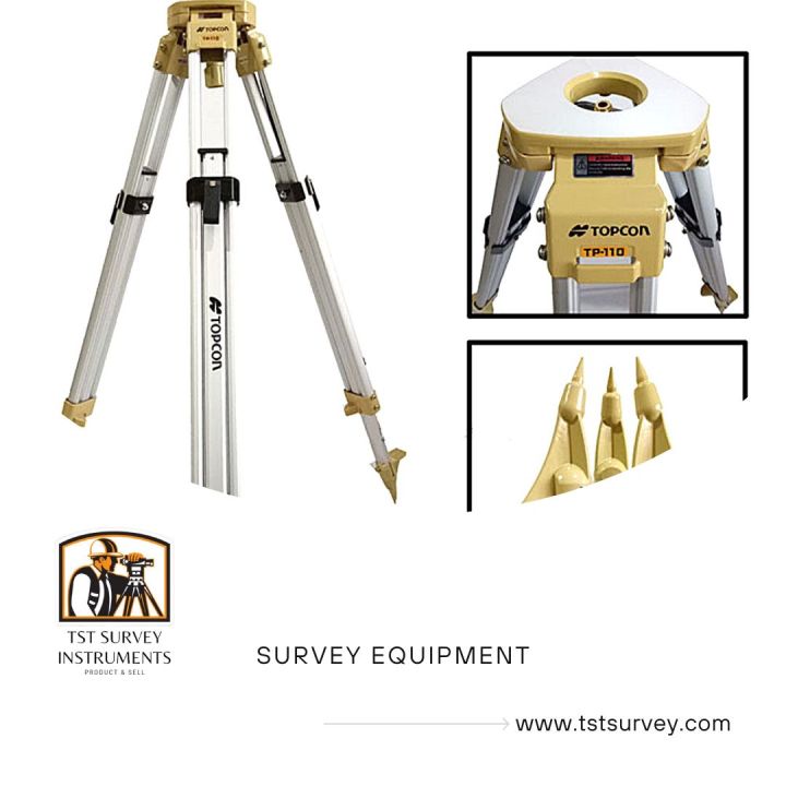 TOPCON ALUMINUM Tripod TP-110 For TOTAL STATION | Daraz.com.bd