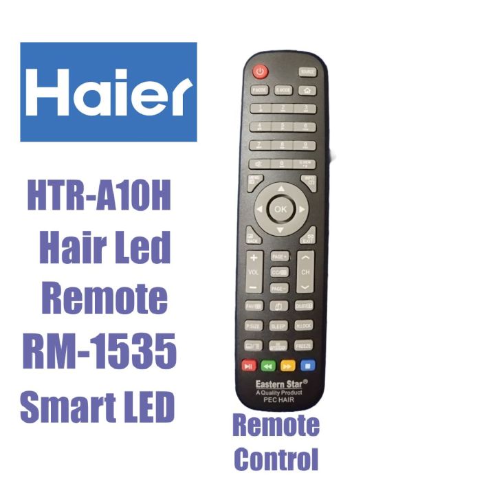 Haier Remote Control, Universal Haier Led TV Remote Control. HTR-A10H ...