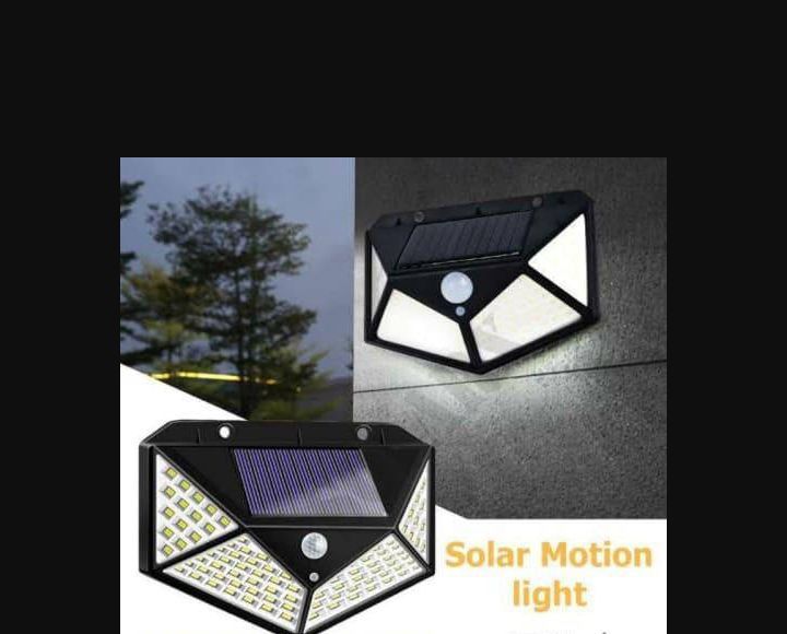 rechargeable solar light with 100 leds | Daraz.pk