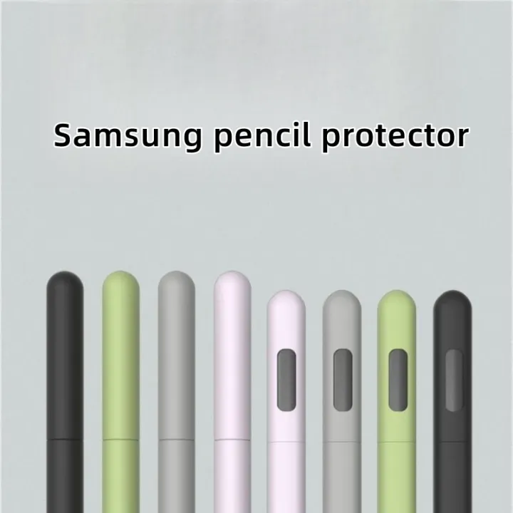 Silicone Pencil Case Tablet Touch Stylus Pen Cover Solid Color for ...