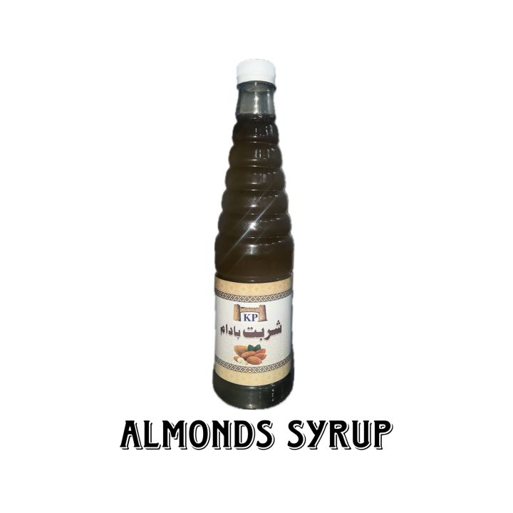 ALMONDS SYRUP - BADAM KA SHARBAT - SHARBAT-e-BADAM - HOMEMADE ALMOND ...