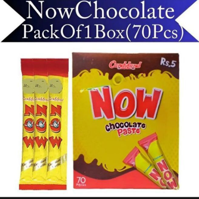 Original Candyland Now Chocolate 🍫 Paste ( Pack Of 70 Pcs ) Special ...