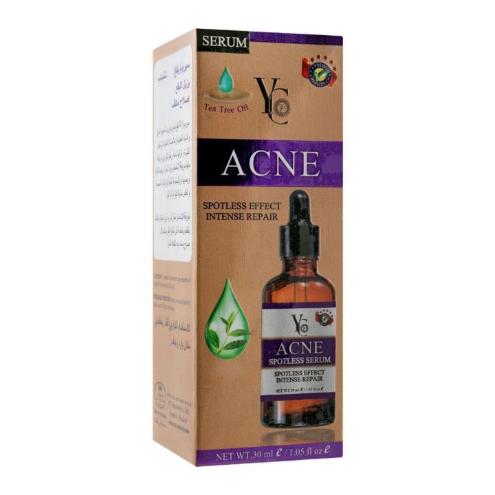 Y.C Acne Serum With Tea Tree Oil 30g | Daraz.pk
